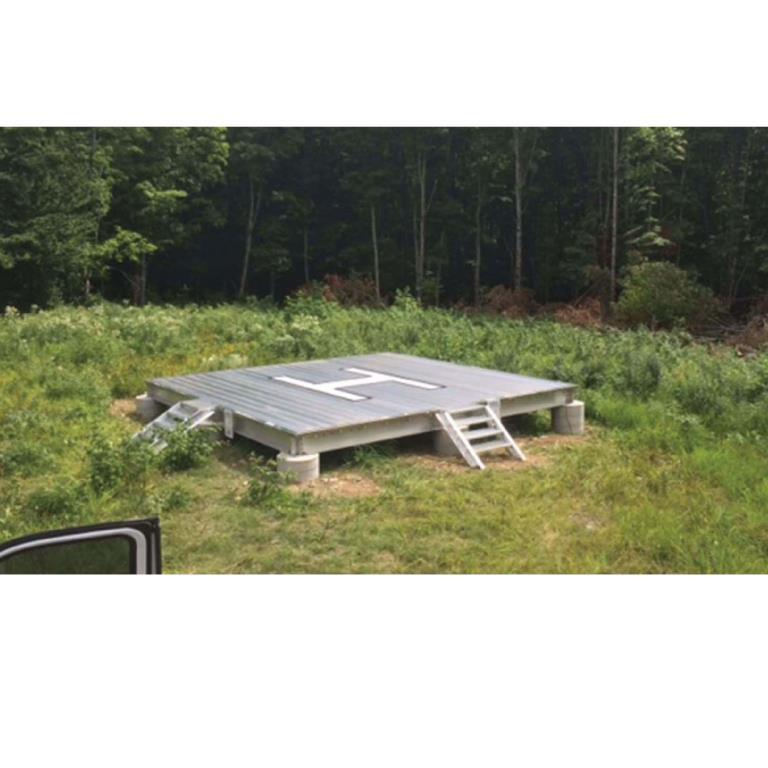 Portable Helipads | FEC Helidecks | Solas Marine Services
